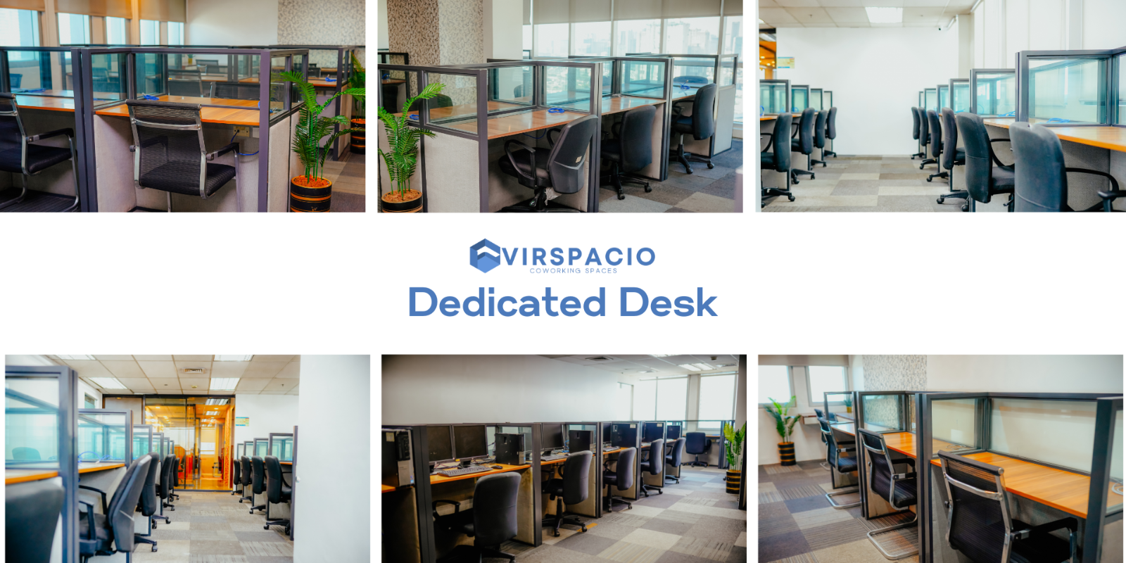 Dedicated Desk - Day Pass | Virspacio Coworking Spaces